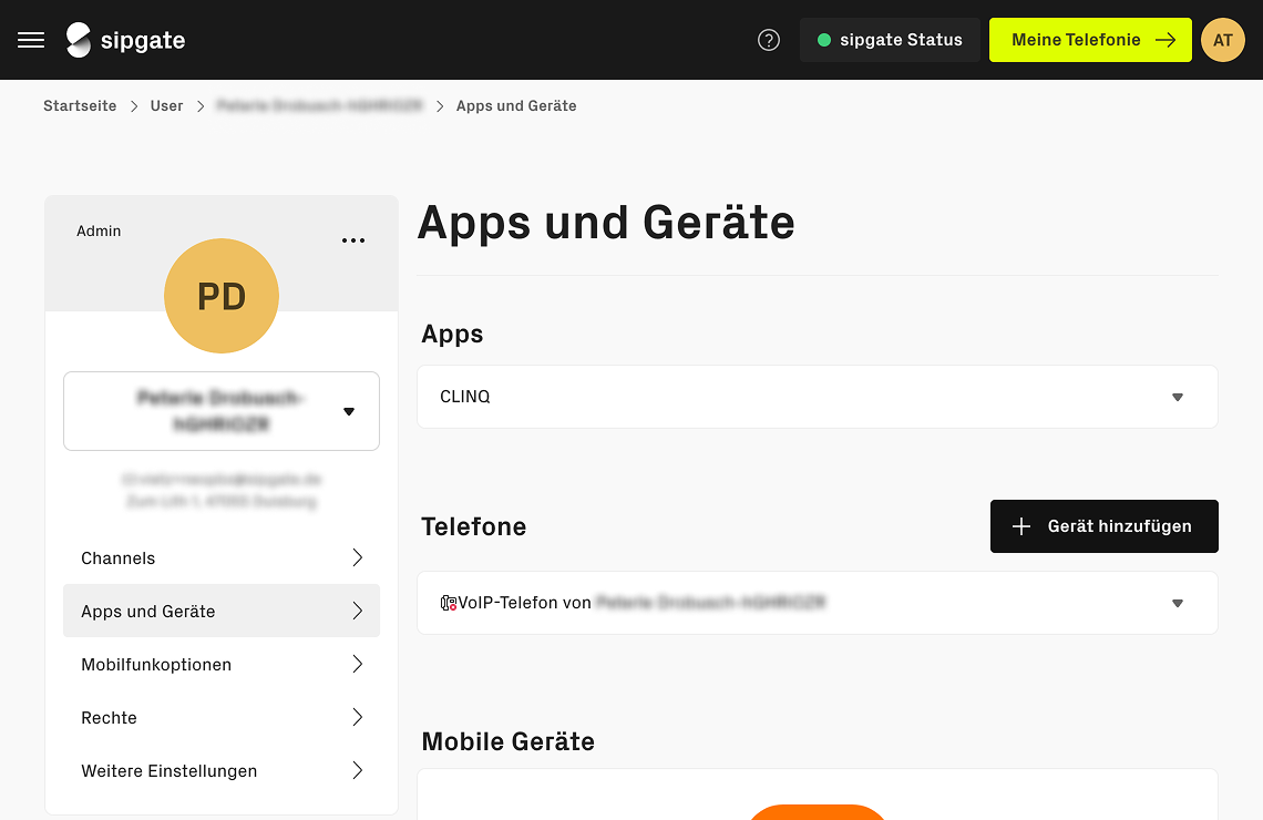 Wie konfiguriere ich mein VoIP-Telefon mit sipgate? – sipgate Hilfecenter
